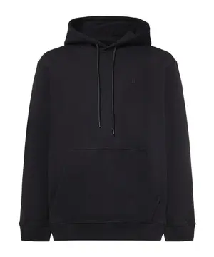DONDUP Drawstring Hooded Sweatshirt - Black