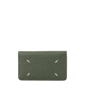 MAISON MARGIELA Four Stitches Card Holder - Green