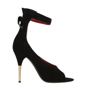 Valentino Garavani Vlogo Signature Heeled Sandals - Black