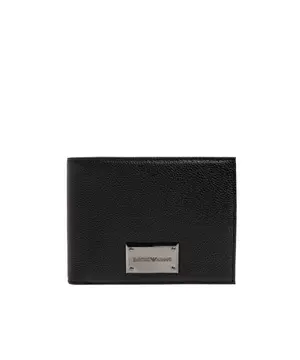 Emporio Armani Bi-fold Wallet - Black