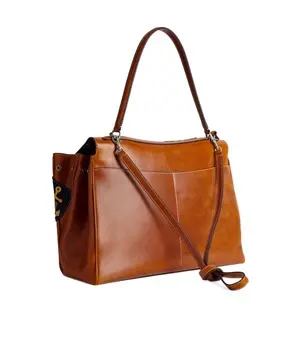 Balenciaga Rodeo Handbag Large In New Tan/multicolor