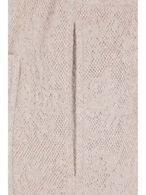 Brunello Cucinelli Elastic-waistband Straight-leg Trousers