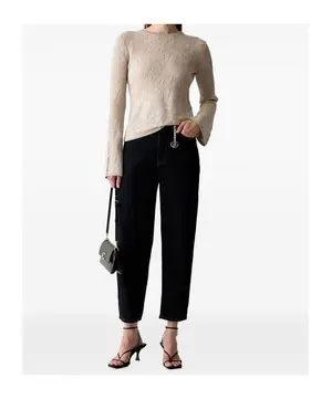 Liu Jo Floral-jacquard Crewneck Jumper