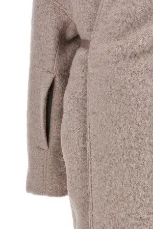 Rick Owens Dracucollar Belted Wrap Coat - Rose