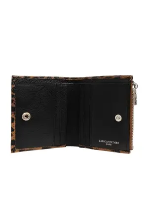 Zadig&Voltaire Voltaire Printed Logo-appliqué Wallet