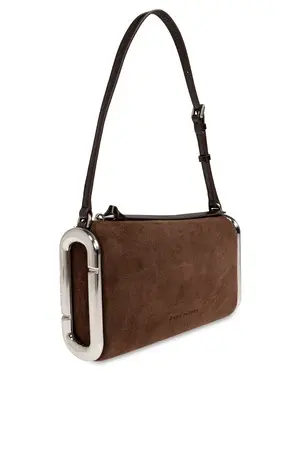 Marc Jacobs Small Zippered Shoulder Bag - Brown