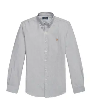 Polo Ralph Lauren Slim-fit Oxford Shirt - Gray
