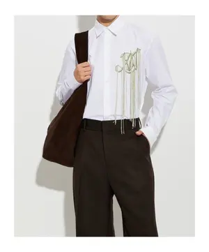 Dries Van Noten Embroidered Cotton Shirt