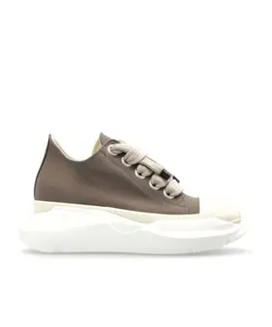 Rick Owens Lace-up Low-top Casual Shoes - Grey