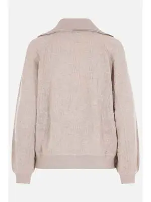 Brunello Cucinelli Long-sleeved Half-zip Jumper