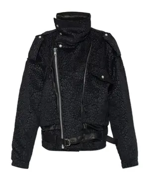 R13 Long-sleeved Casual Jacket - Black