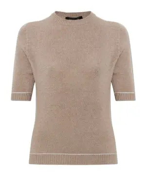 Fabiana Filippi Short-sleeved Knit Top