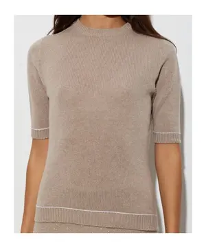 Fabiana Filippi Short-sleeved Knit Top
