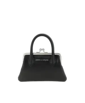 Comme Des Garçons Claps Handle Wallet - Black