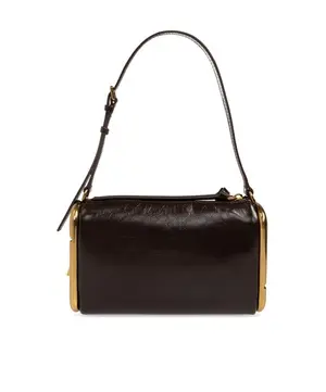 Marc Jacobs Zippered Shoulder Bag - Brown