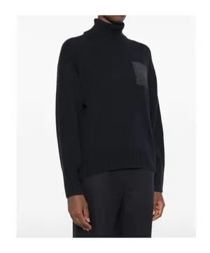 Peserico Embellished Roll-neck Jumper