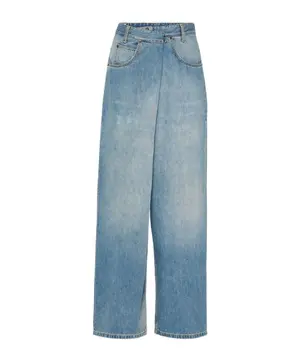 MAISON MARGIELA Wrap-front Denim Jeans