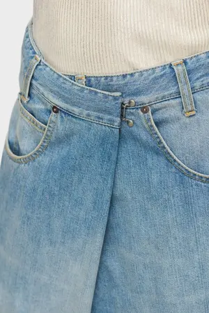 MAISON MARGIELA Wrap-front Denim Jeans