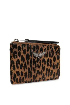 Zadig&Voltaire Voltaire Zip Card Holder Wallet