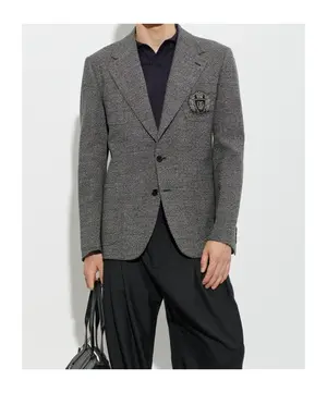 Dolce & Gabbana Lapel Long-sleeved Suit Jacket