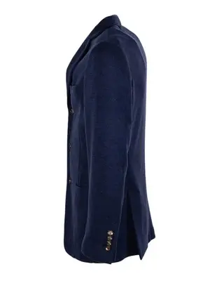 Eleventy Single-breasted Patch Pocket Blazer