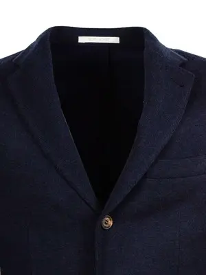 Eleventy Single-breasted Patch Pocket Blazer