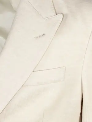 Eleventy Double-breasted Peaked-lapel Blazer