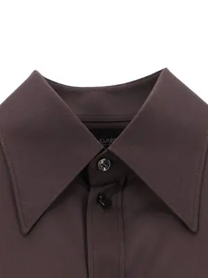 Dolce & Gabbana Long Sleeve Shirt - Brown