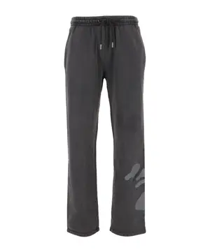 Off-White Drawstring-waist Casual Trousers