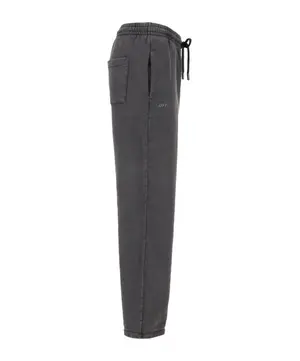 Off-White Drawstring-waist Casual Trousers