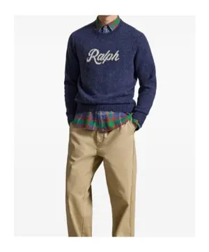 Polo Ralph Lauren Logo-intarsia Crew-neck Sweater