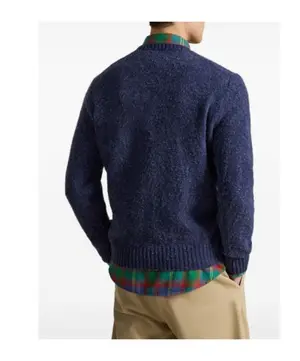 Polo Ralph Lauren Logo-intarsia Crew-neck Sweater