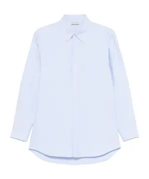 Moncler Long-sleeved Shirt - Light Blue