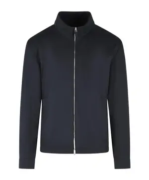 Zegna Long-sleeve Jacket - Blue