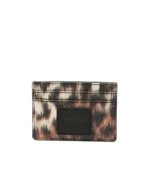 Marc Jacobs Animal-pattern Card Holder