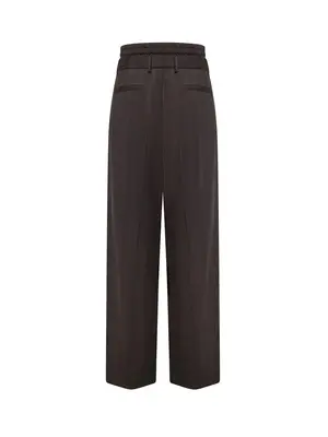 Dolce & Gabbana Pleated Wide-leg Trousers