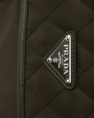Prada Quilted Re-nylon Shoulder Bag