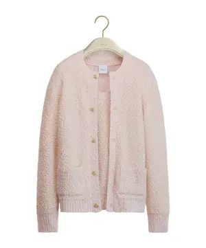 Dior Ribbed-knit Wool Two-piece Set