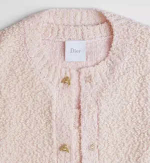 Dior Ribbed-knit Wool Two-piece Set