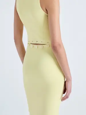 Proenza Schouler Rib Knitted Sleeveless Dress
