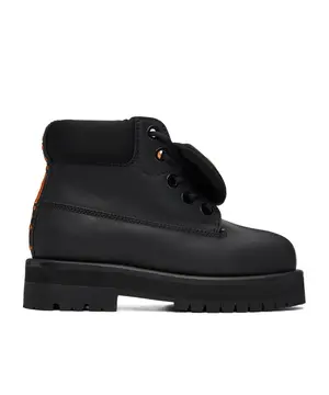 PDFCHANNEL Pdf Lace-up Neoprene-trim Boots