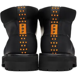 PDFCHANNEL Pdf Lace-up Neoprene-trim Boots