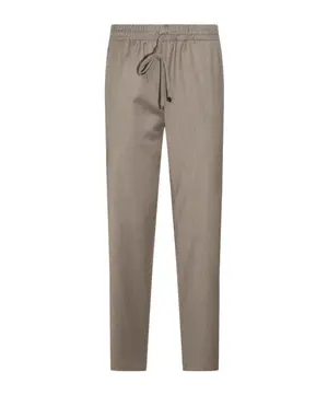 Antonelli Firenze Drawstring Tapered Pants - Nude