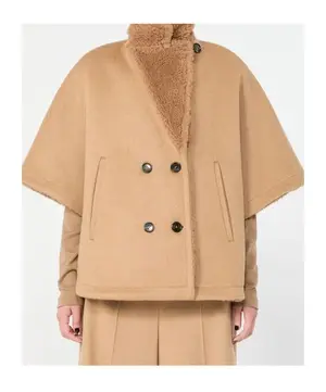 Max Mara Reversible Teddy Bear Cape