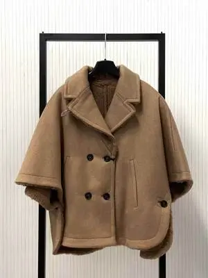 Max Mara Reversible Teddy Bear Cape