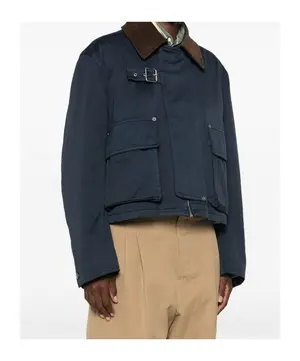 Loewe Buckle-detail Flap-pockets Jacket