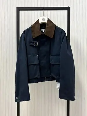 Loewe Buckle-detail Flap-pockets Jacket