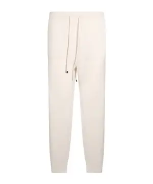 Antonelli Firenze Drawstring Knitted Trousers - Light Brown