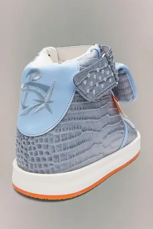 PDFCHANNEL Stella Croc High-top Sneakers