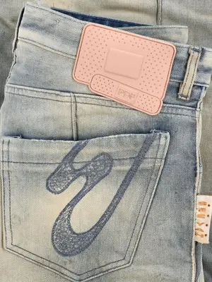 PDFCHANNEL Pdf Wide-leg Jeans